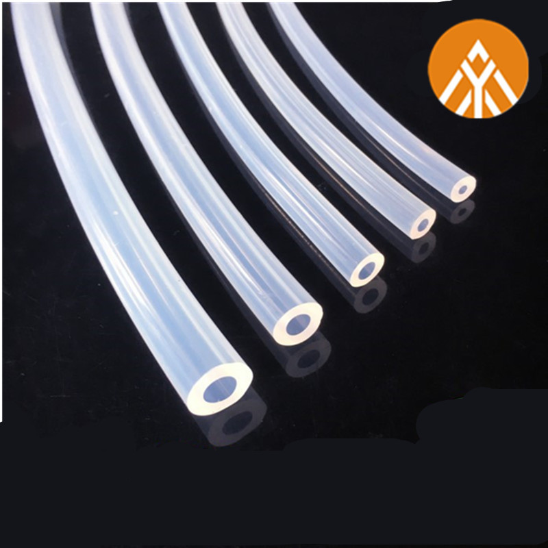 ️100m Food Grade Clear Translucent Silicone Tube Beer Pipe Milk Hose ...
