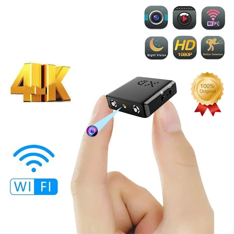 ⚖Mini Camera XD Full HD 4K WiFi 5G Home Security Camcorder Night Vision ...
