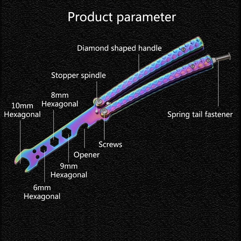 ~Folding Wrench Metal Allen Wrench Set Hexagonal Screwdriver Key ...