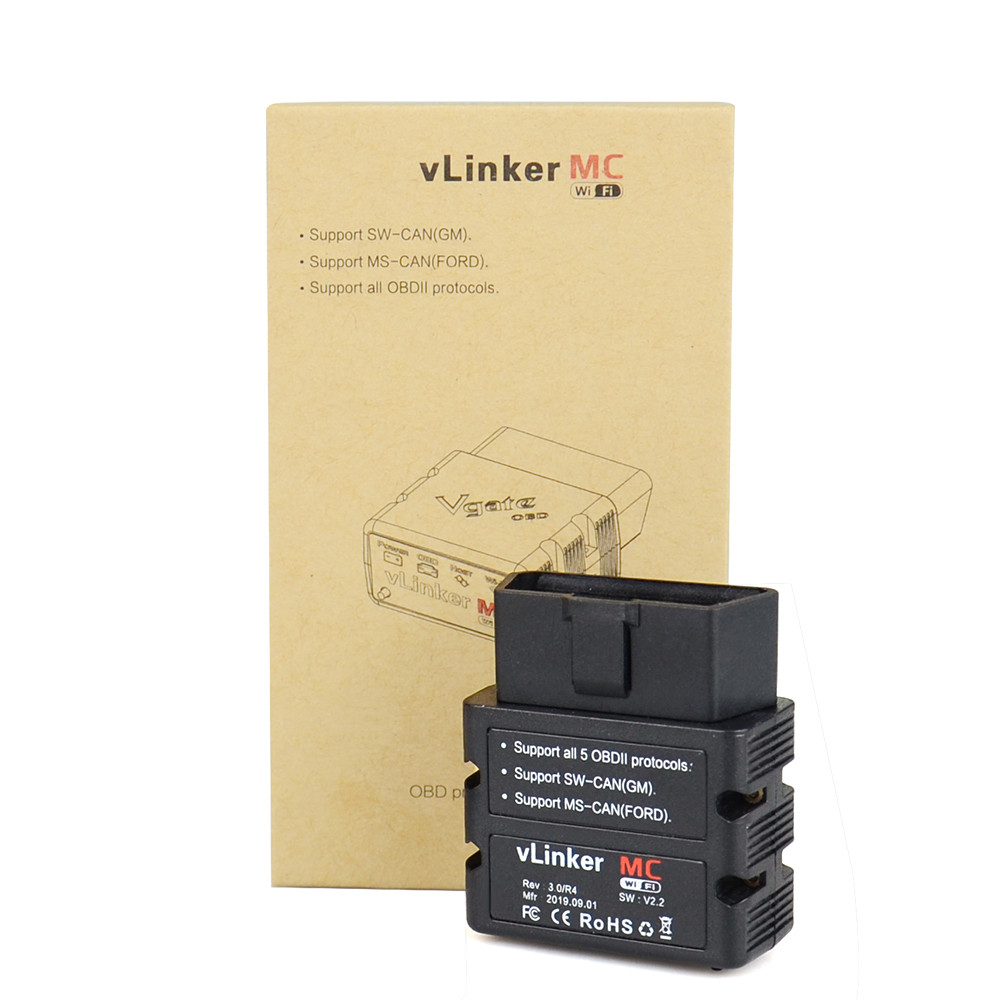 ⚜2024 New Auto Code Reader Vgate vlinker MC iCar Pro Bluetooth 4.0/WIFI ...