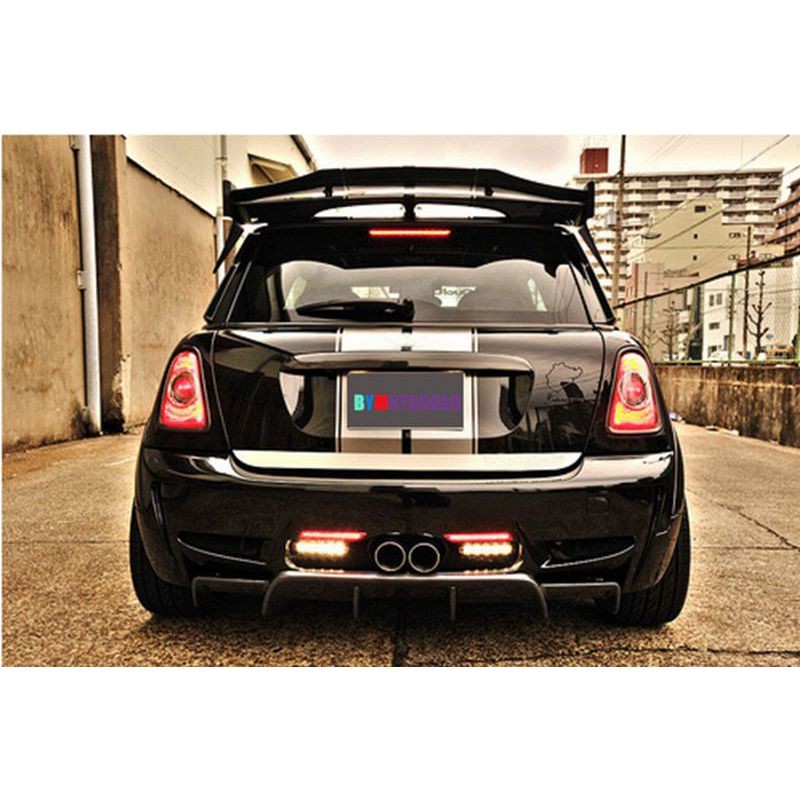 ♝For Mini Cooper S R56 R57 Duell AG style carbon fiber rear roof ...