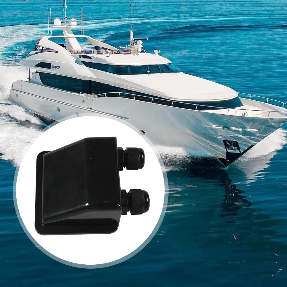 ۩RV Caravan PV Bracket Solar Panel Roof Wire Entry Gland Junction Box ...