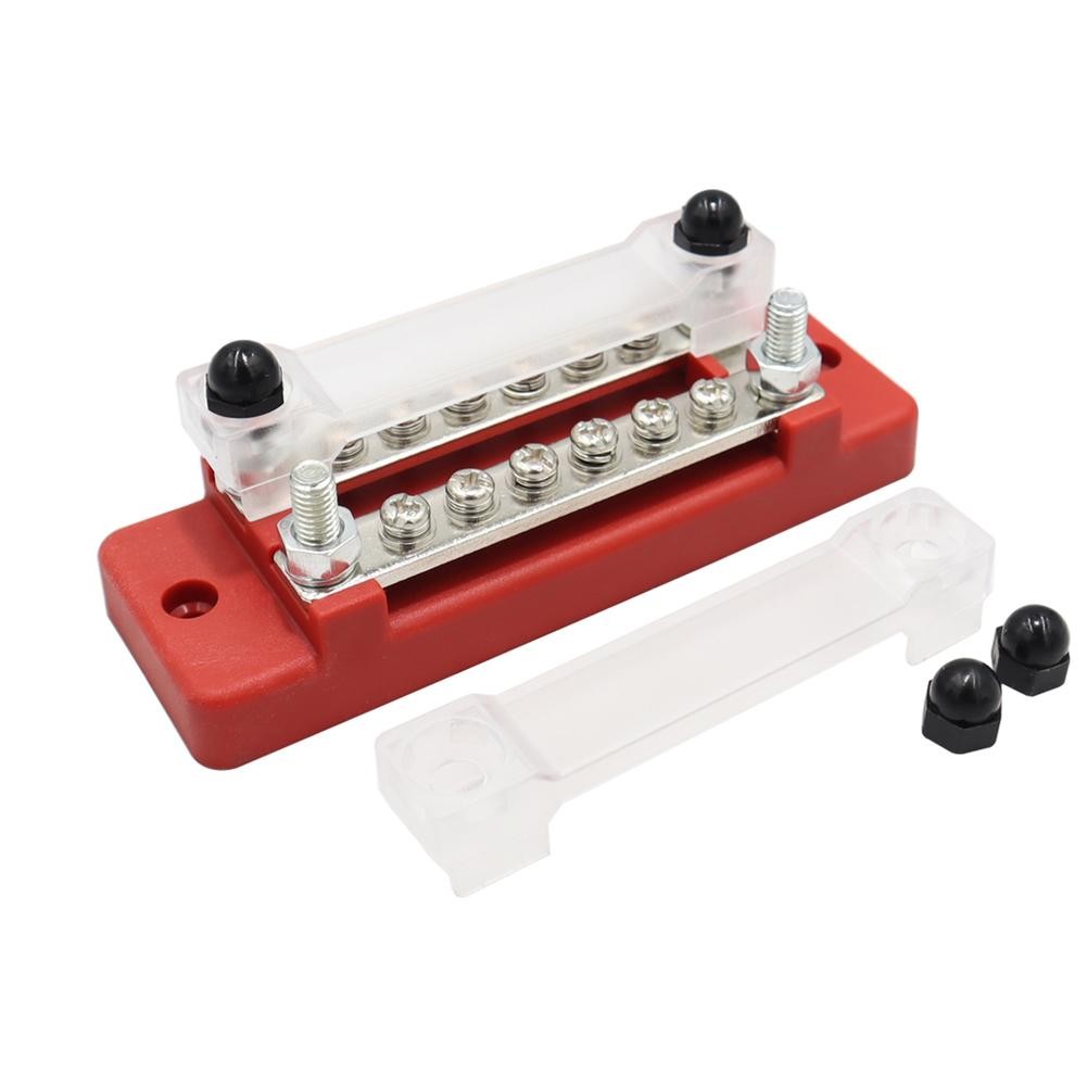 ☢RV Yacht Double Row Busbar 150A High Current Power Distribution Block ...