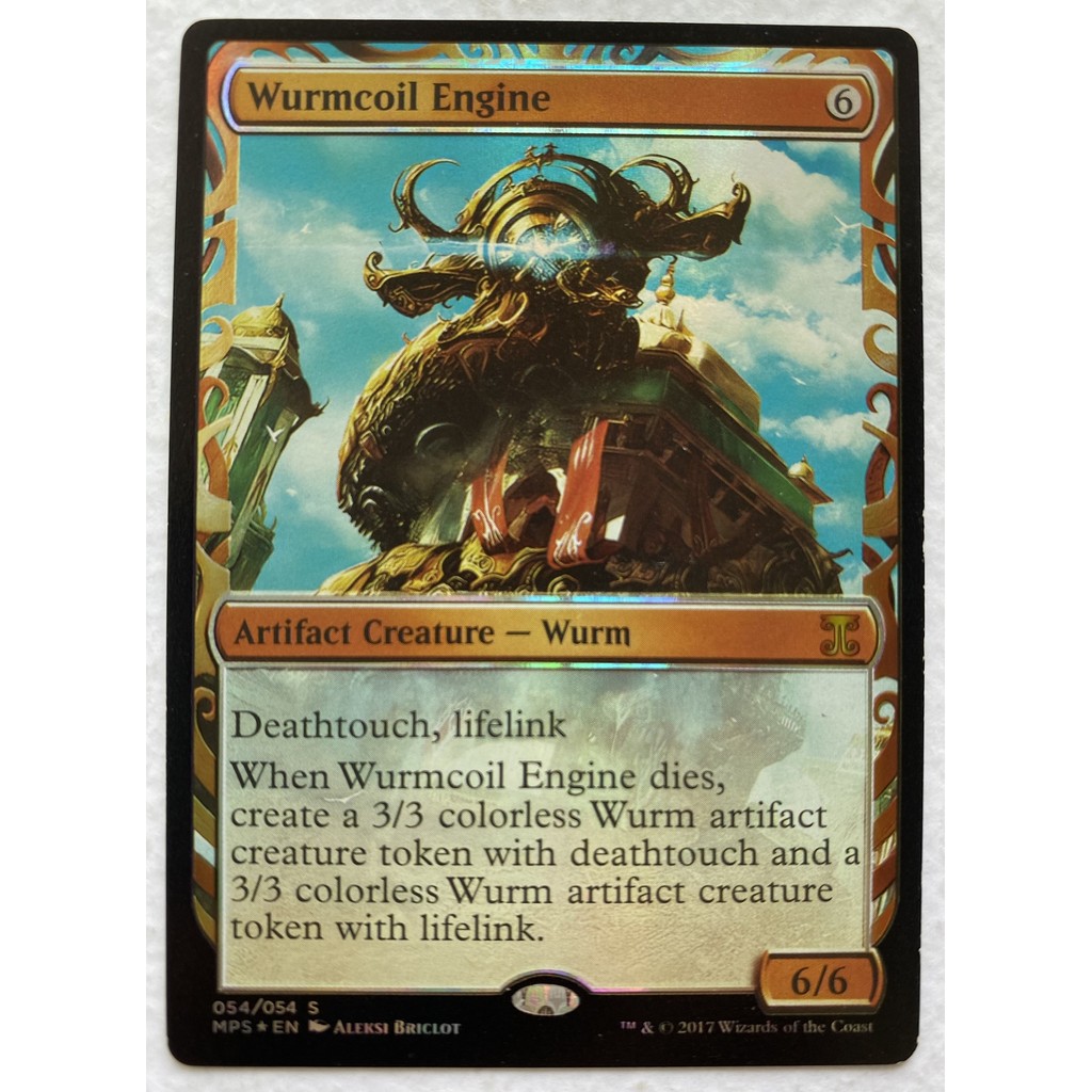 MTG Proxy Card - Wurmcoil Engine (Foil) | Kaladesh Inventions (MPS ...