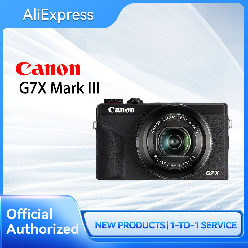 ☸Canon PowerShot G7X Mark III Digital 4K Vlogging Camera Vertical 4K ...