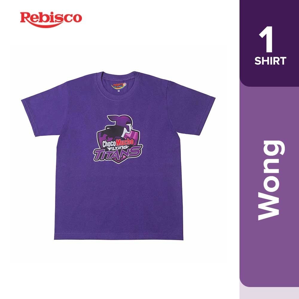 Choco Mucho Flying Titans Unisex Cotton Shirsey (Purple) | Shopee ...