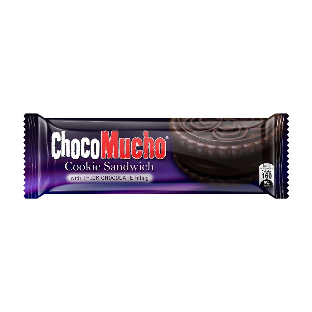 Choco Mucho Cookies Double Choco 33g x 10pcs | Shopee Philippines