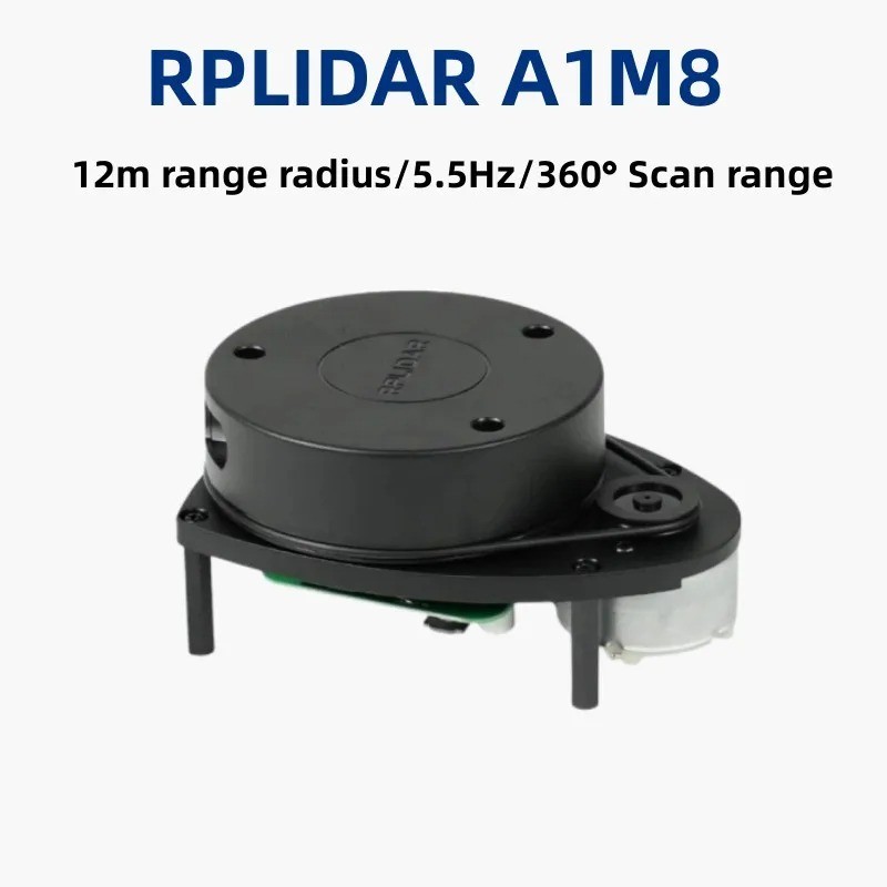 ♦SLAMTEC RPLIDAR A1 LiDAR Sensor A1M8 360 Degree 2D Laser Scanner 12M ...