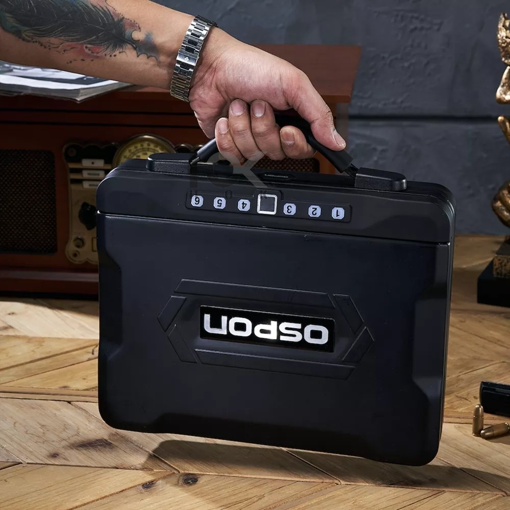 3 Year Warranty Biometric Fingerprint Gun Safe Quick Access Handgun ...