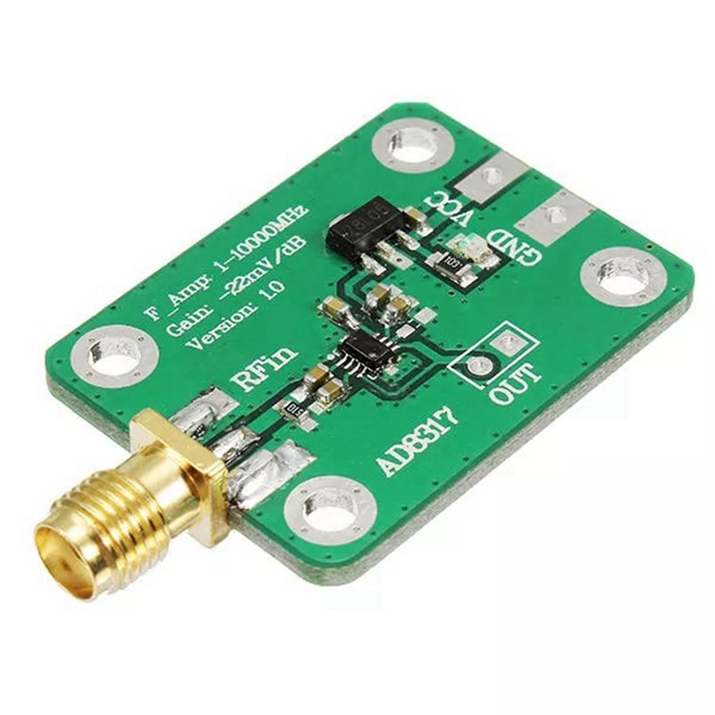 유AD8317 High Speed Logarithmic Detector RF Log Detector RF Signal Log Output Power Meter 1M-1000 ...