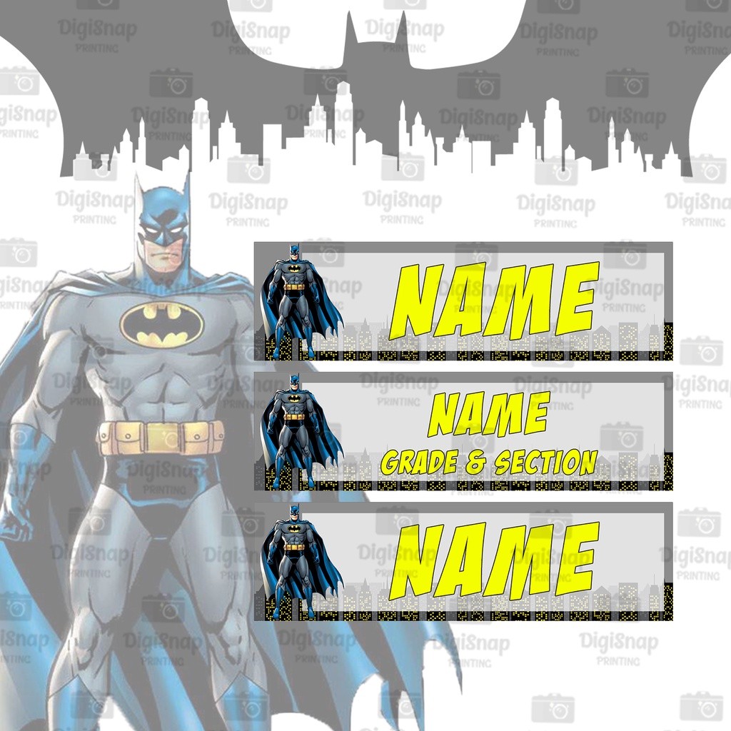 Subject Stickers - Batman | Shopee Philippines