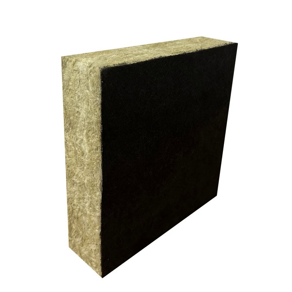fireproof soundproof rock wool insulation cavity panel wall insulation ...