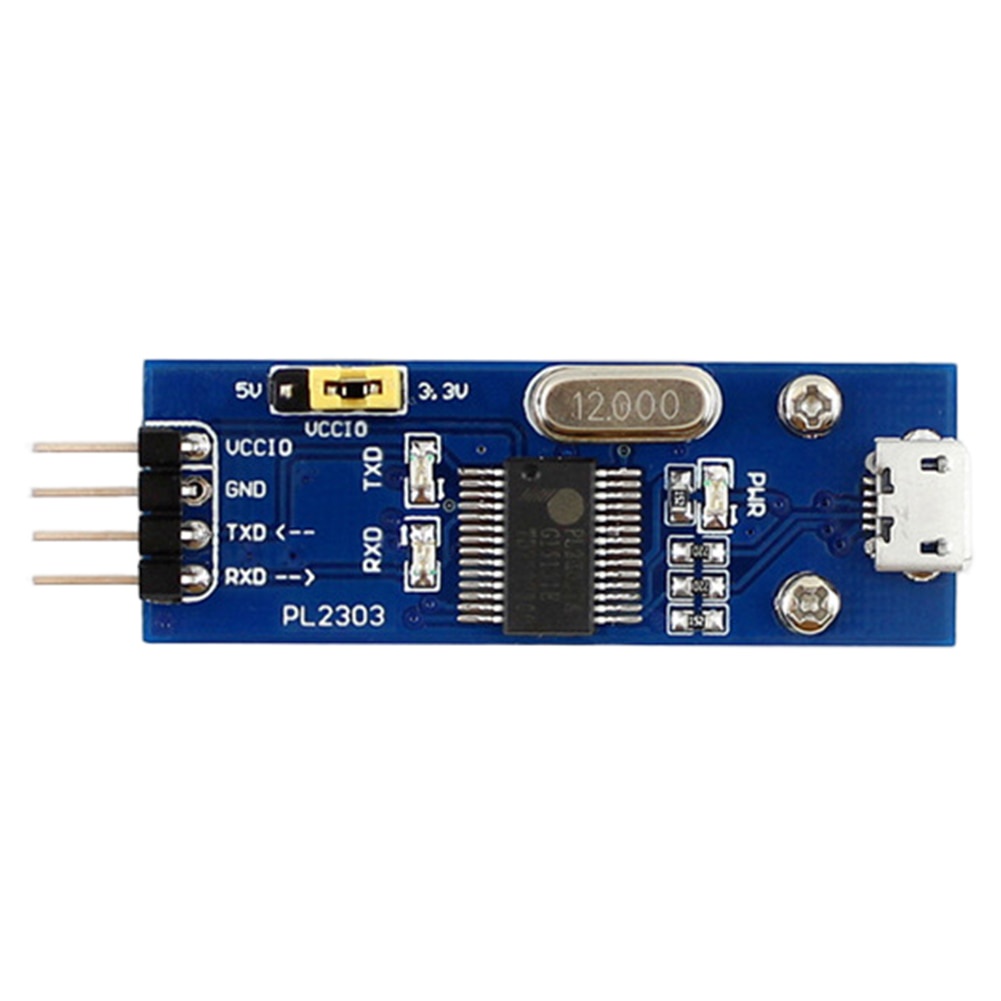 Pl2303 Usb To Uart Module Micro B Serial Communication Module 3led Usb To Serial Adapter Usb To