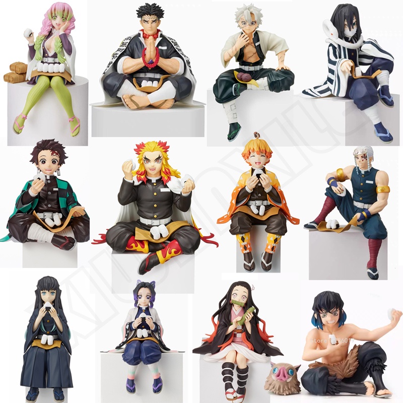 ☜ↂ 14 Styles Premium Chokonose Kimetsu no Yaiba Anime Figure Agatsuma ...