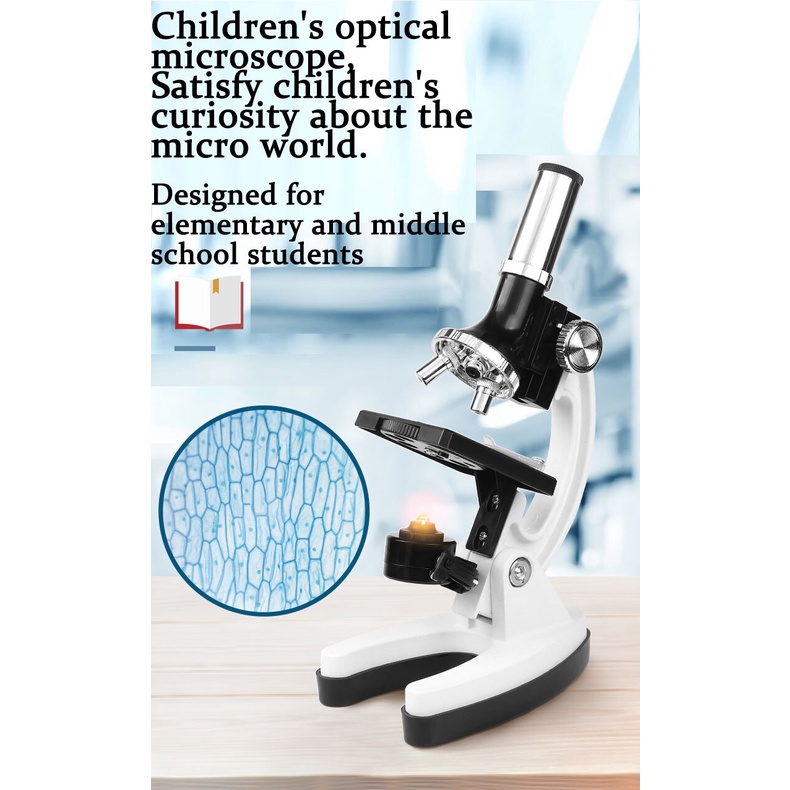Optical Microscope 1200X 5000 Primary Students Professional Biology ...