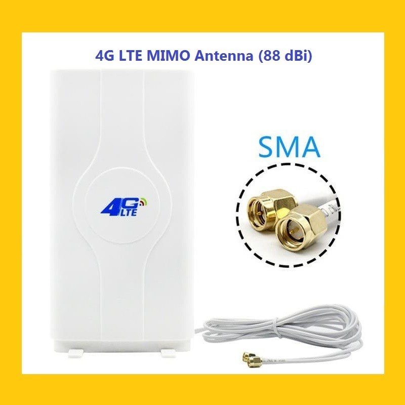 ☏88dBi 4G LTE MIMO Antenna Booster for PLDT Home and Globe at Home ...