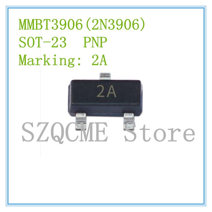20pcs Mmbt3906 2n3906 3906 Marking 2a Pnp Sot 23 Patch Transistor Smd