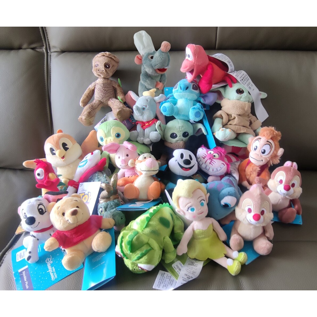 Disney Store Ratatouille stitch Groot Dale PASCAL Alligat Magnetic ...