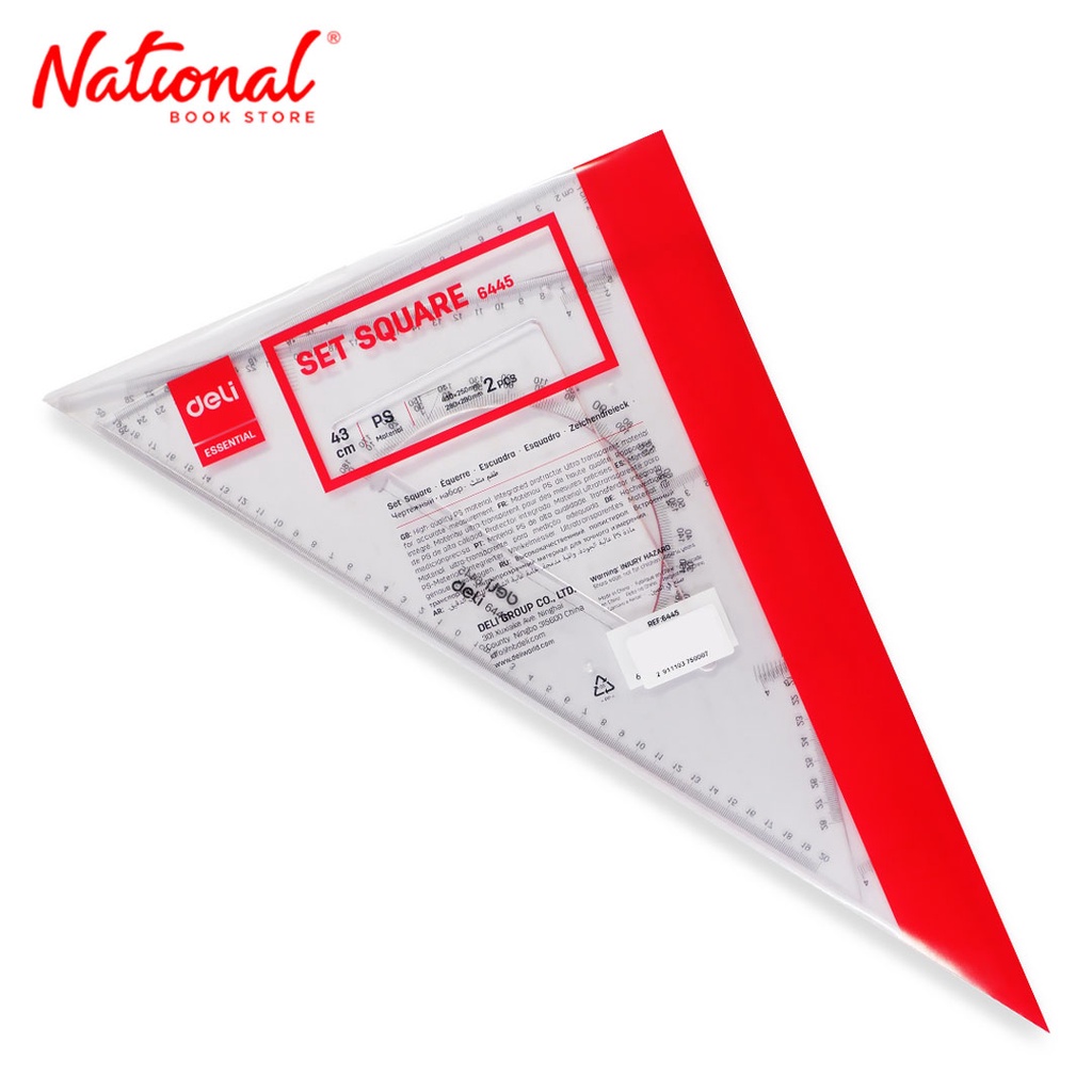 Deli Triangle 6445 22In 2'S 30X60/45X90 National Book Store | Shopee ...