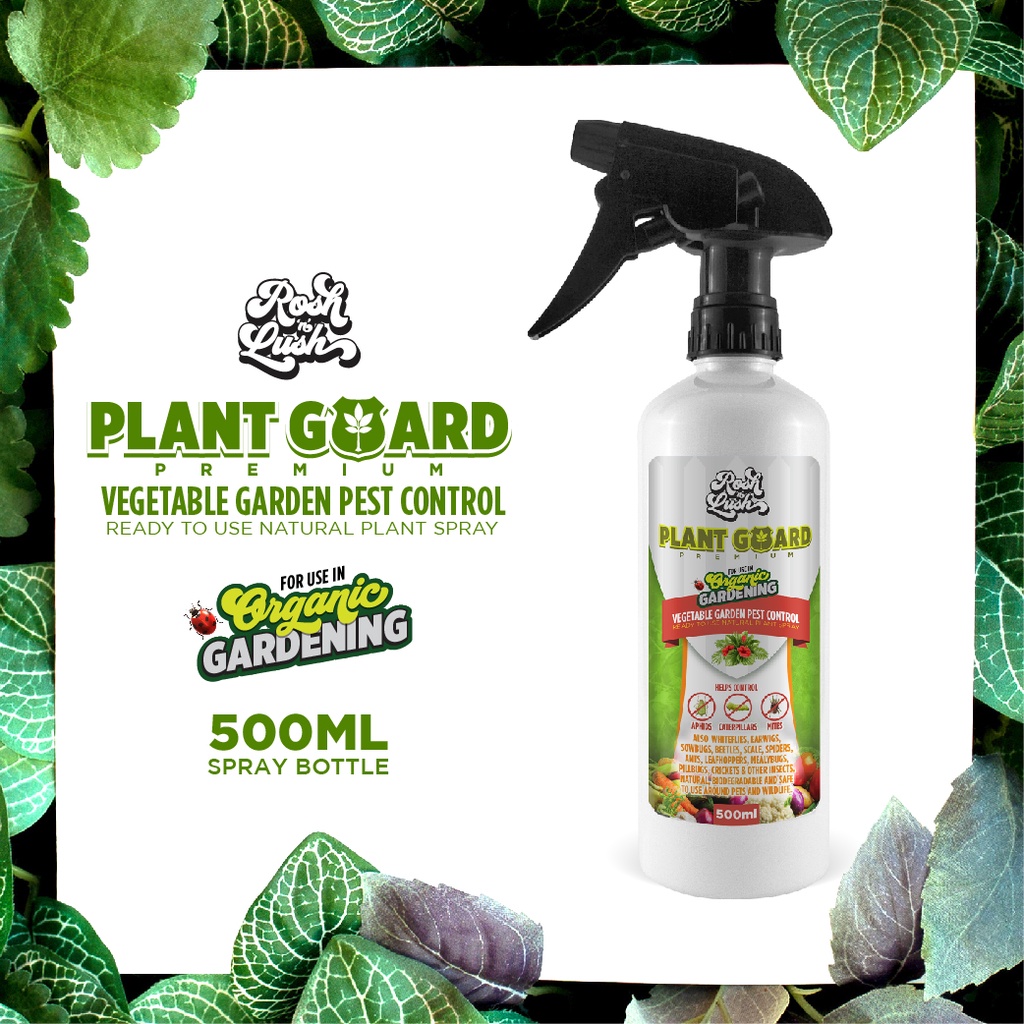 Plant Guard (Vegetable Garden Insect Control) Premium Natural Plant ...