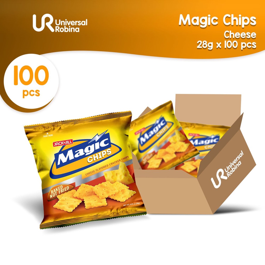 Magic Chips Cheese (28g) - Bundle of 100 | Shopee Philippines
