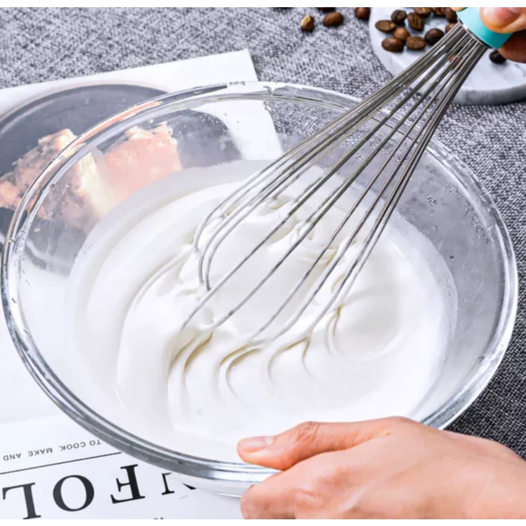 TOP STANDARD Egg Beater/Whisk 10/12inch | Shopee Philippines