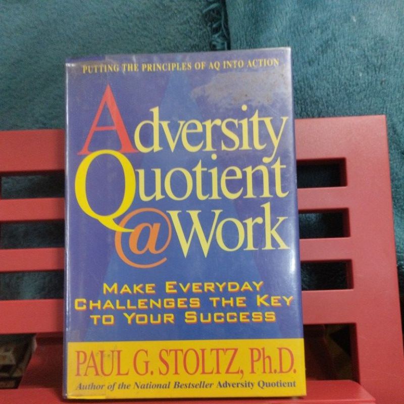 Adversity Quotient Work by Paul G. Stoltz | Shopee Philippines