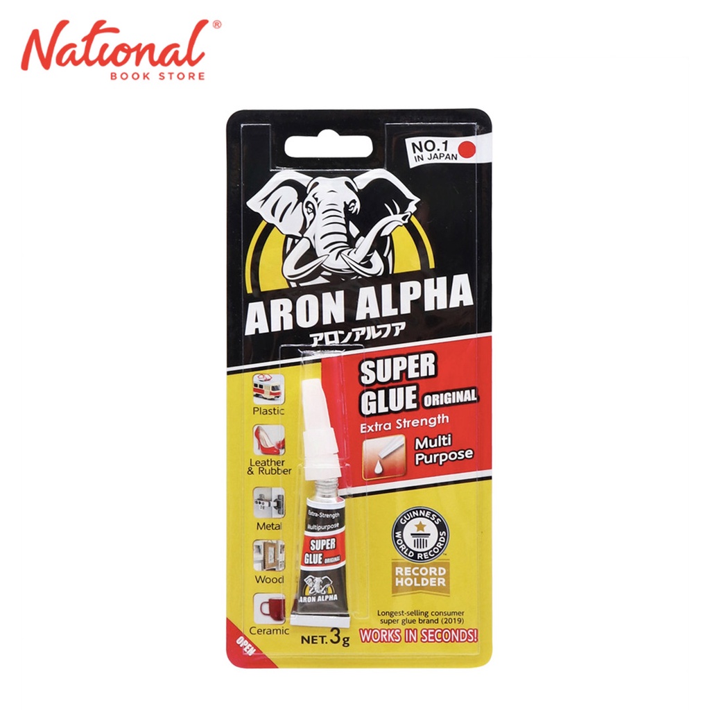 Aron Alpha Tube Instant Super Glue Original Extra Strength Multi ...