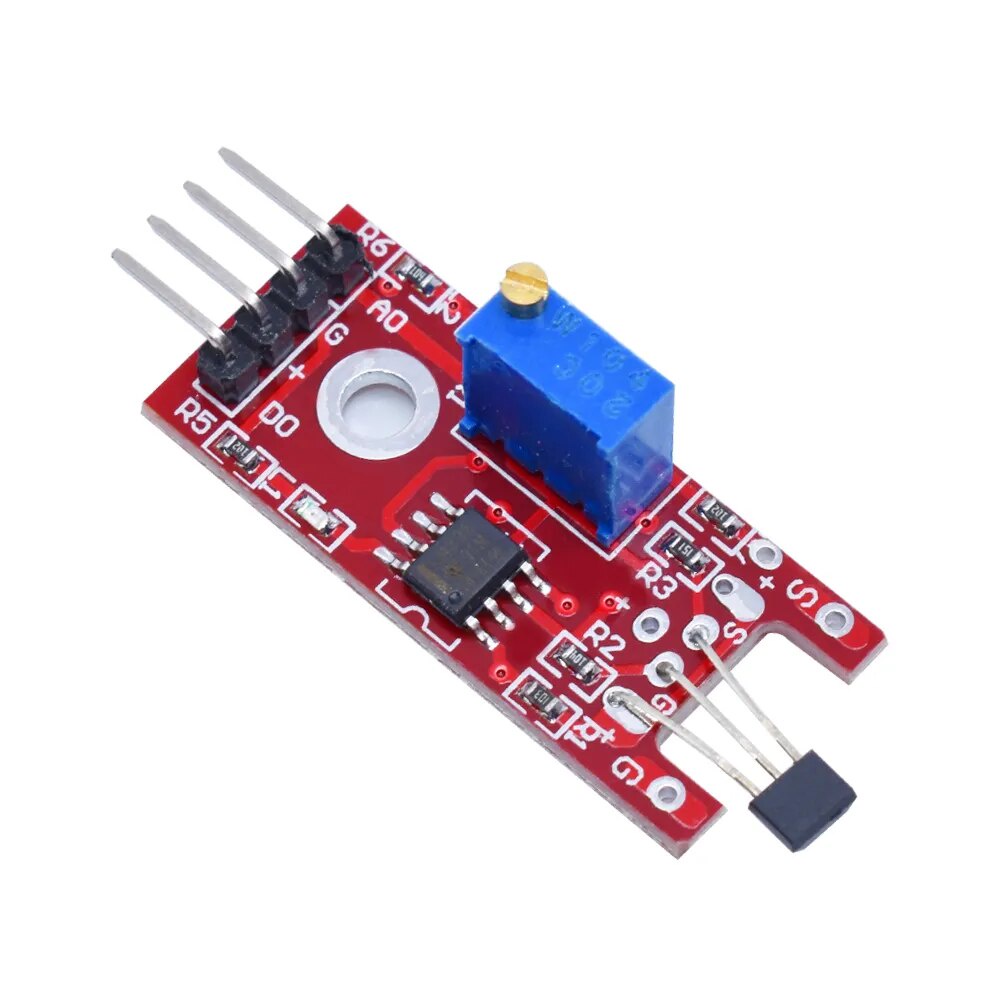 KY-024 Linear Magnetic Hall Sensor Board Switch Speed Counting Hall ...