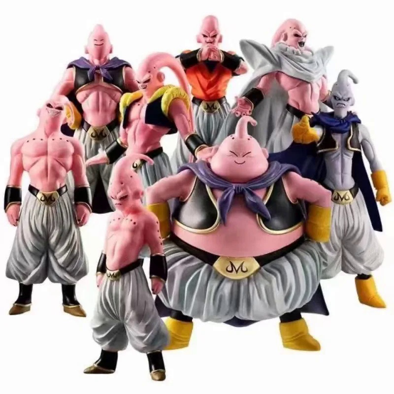 PUWT 8pcs/set Anime Dragon Ball Z Super Buu Figure Majin Buu Figurine ...