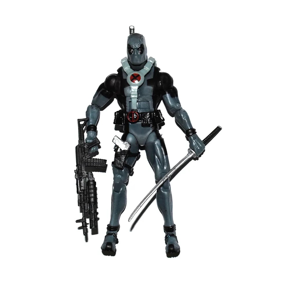 Marvel Legends Deadpool X Force Gray Suit 6" Action Figure | Shopee ...