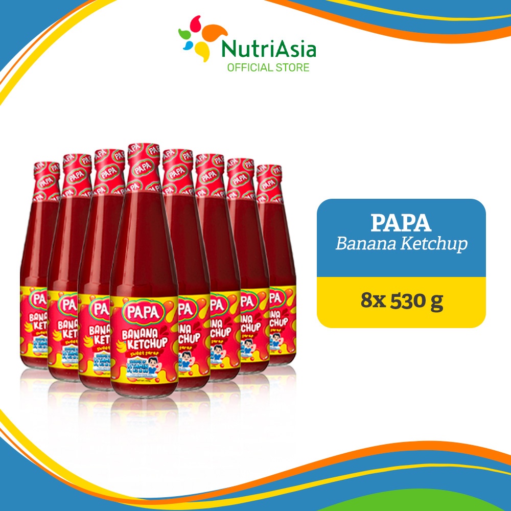 Papa Sweet-Sarap Banana Catsup Bundle of 8 (530g) | Shopee Philippines