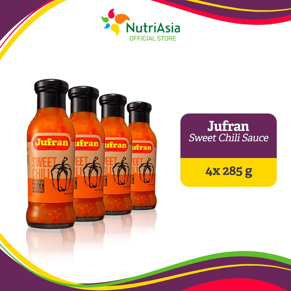 Jufran Sweet Chili Sauce 285 g Bundle of 4 | Shopee Philippines