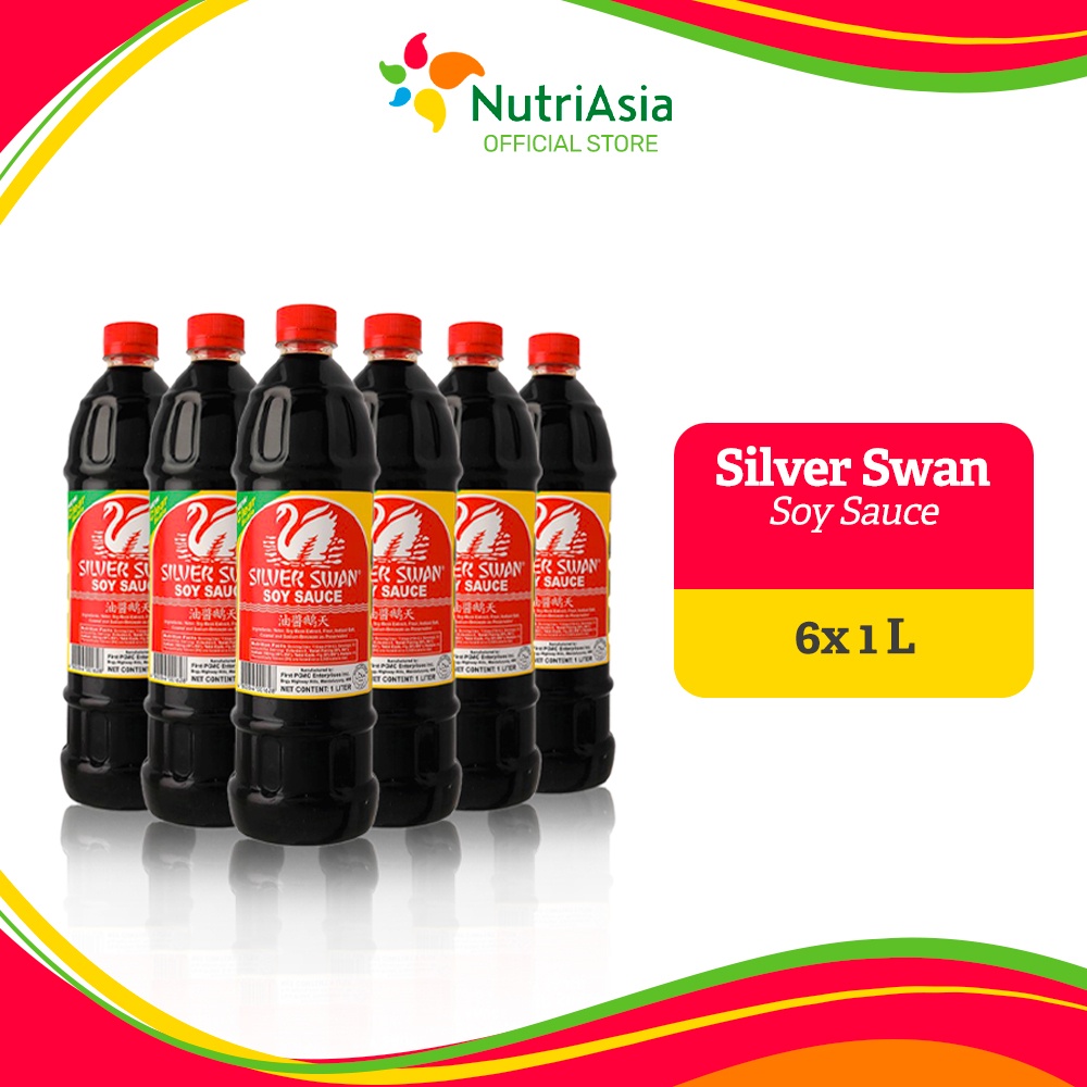 Silver Swan Soy Sauce 1 L Bundle of 6 | Shopee Philippines