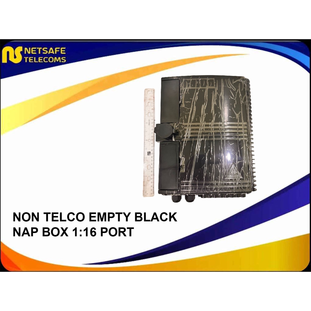 NON TELCO EMPTY BLACK NAP BOX 1:16 PORT | Shopee Philippines