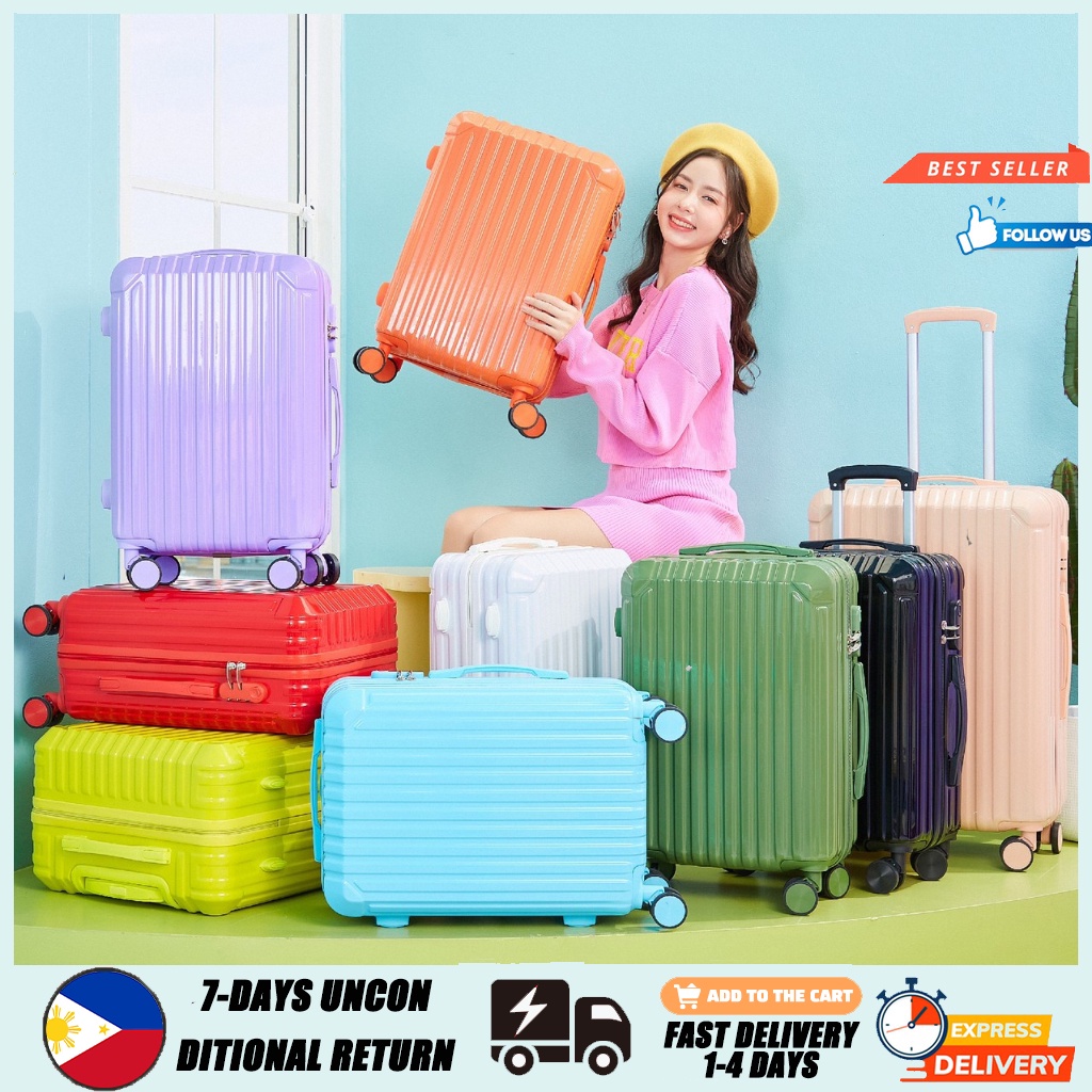 20/24Inch Luggage Travel Bag Cute Style Suitcase Universal Wheel ...
