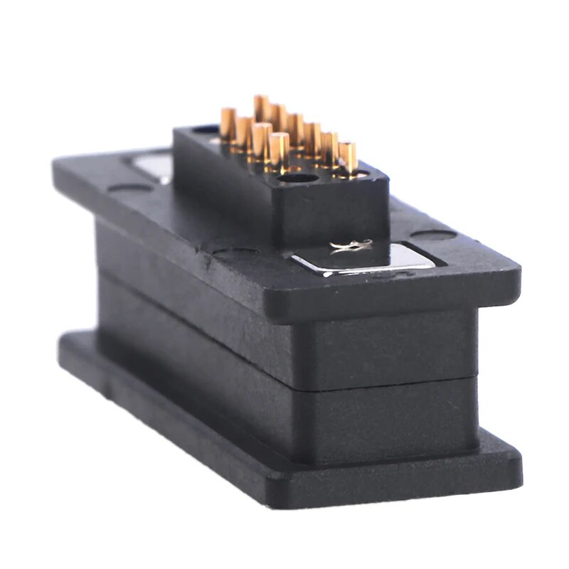 1set 2A Waterproof Magnetic Pogo Pin Connector 10Pin Male Female Spring ...