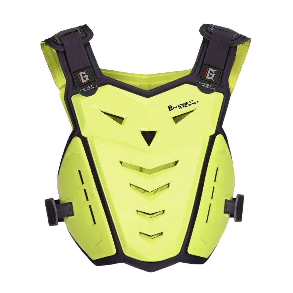 ☄Off-Road Racing Motorcycle Jacket Vest Riding Chest Protector Armor ...
