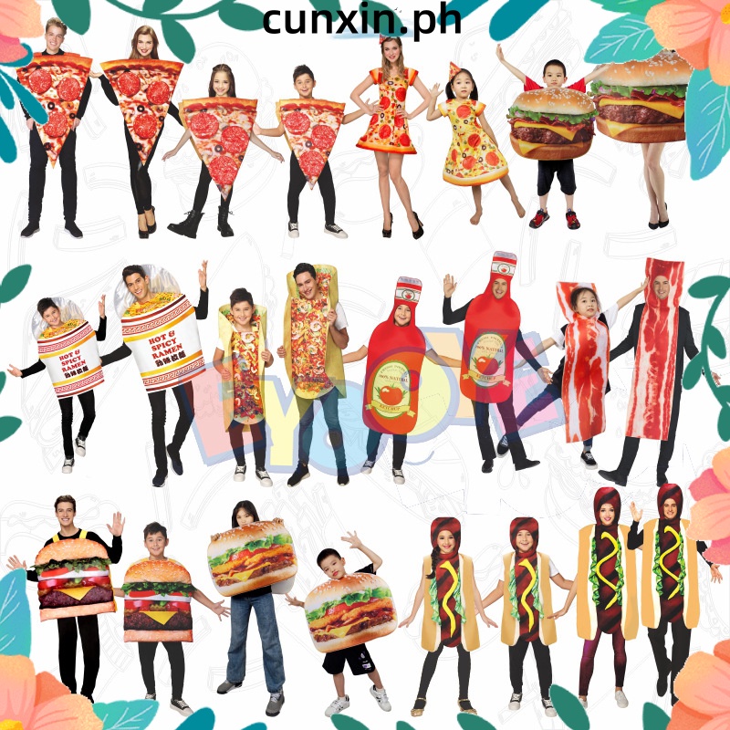 CODMen Beefy Burger One-Size Halloween Costume Adult Unisex Funny Food ...