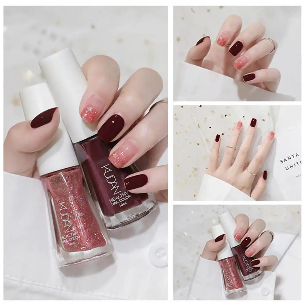 -Nail Polish Gel Multiple Colors Fashion Tearable Water Based Tearable ...
