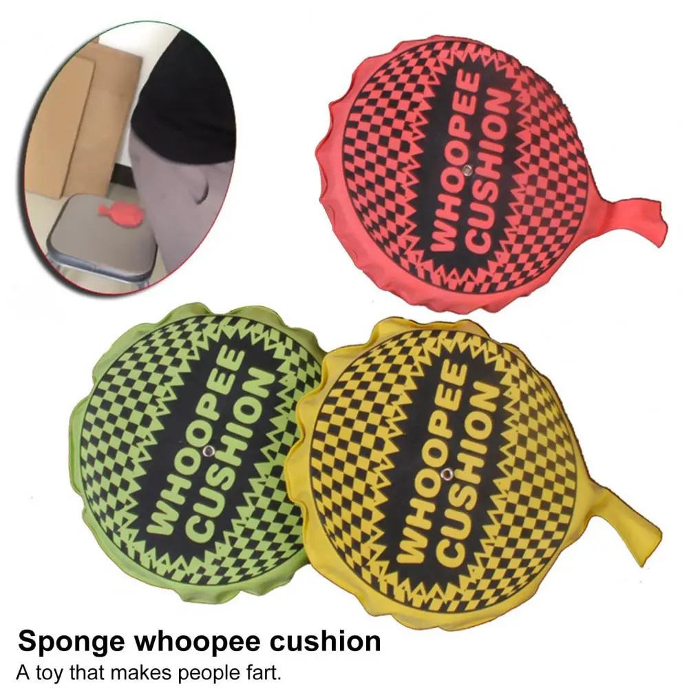 ☹Fart Pad Pillow Cushion Farting Noise Funny Whoopee Cushion Jokes Gag ...