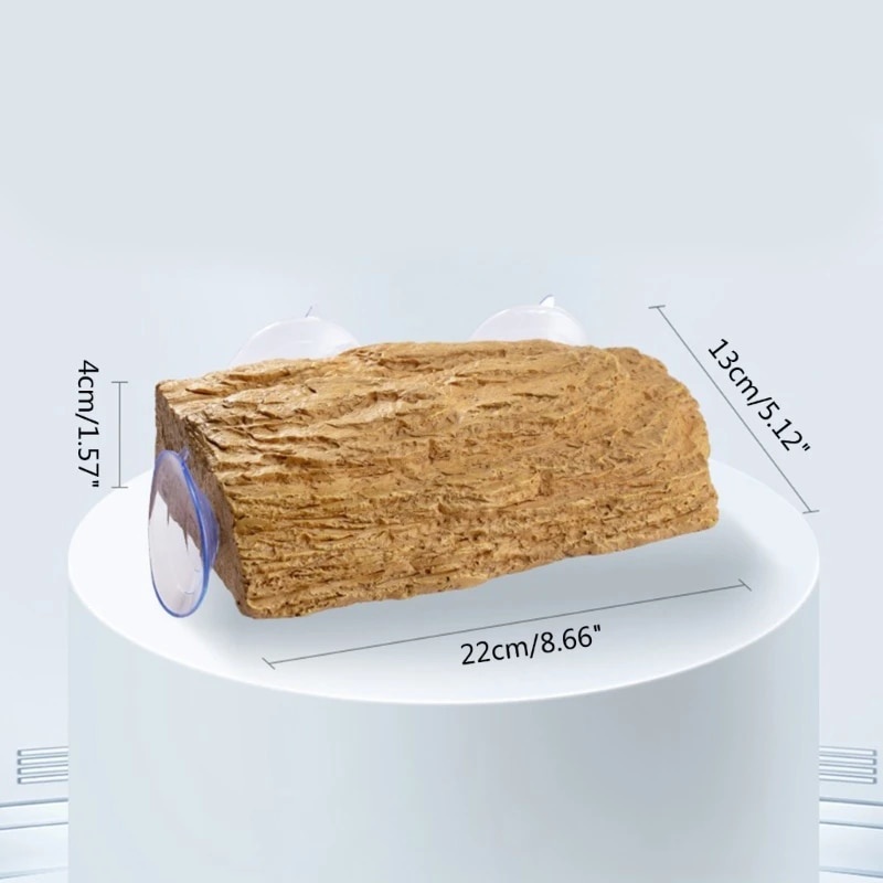 ⚡Realistic Tree Bark/Stone Texture Basking Platform Floating Island ...