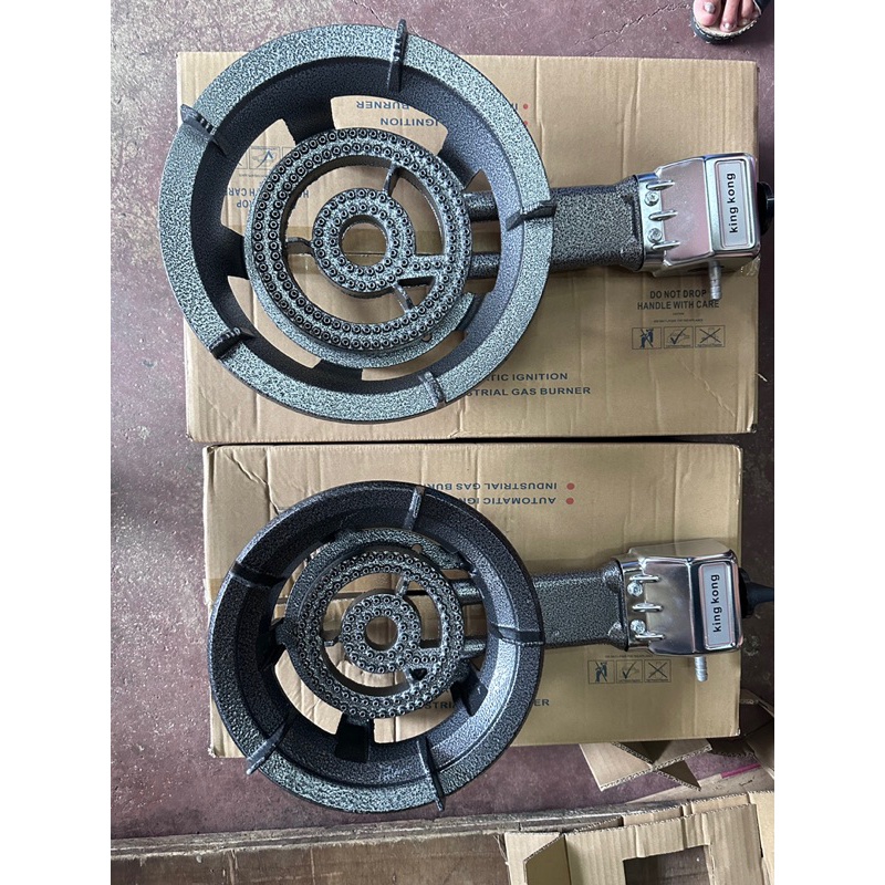 Cast Iron Gas Stove Heavy Duty kalan gas Burner Automatic Ignition Gas ...