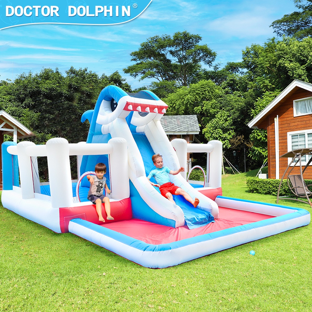 Inflatable Castle Bouncy Slide Inflatable Jumping Children's Outdoor ...