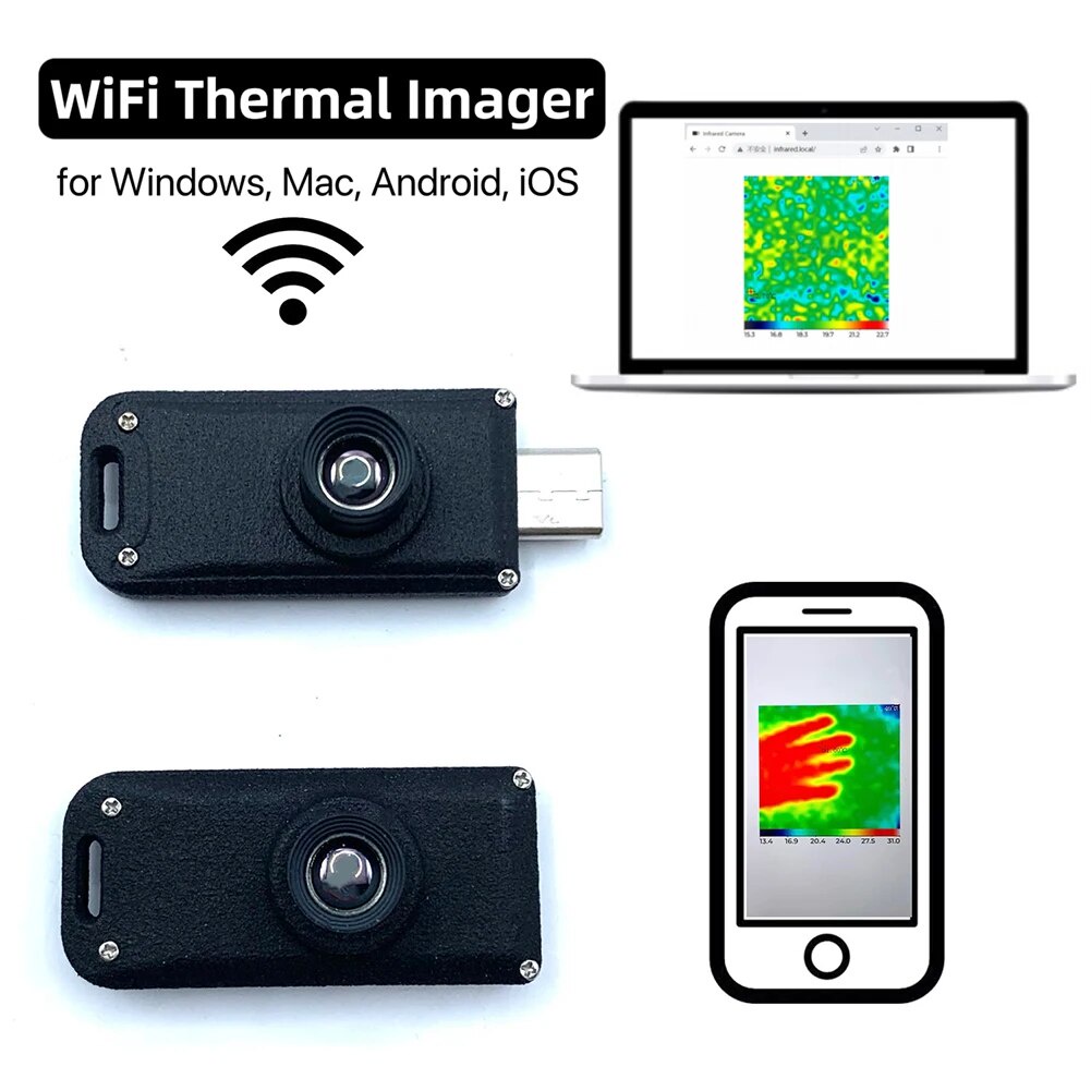Thermal Imaging Camera -20℃-1000℃ Thermopile Infrared Array Temp ...