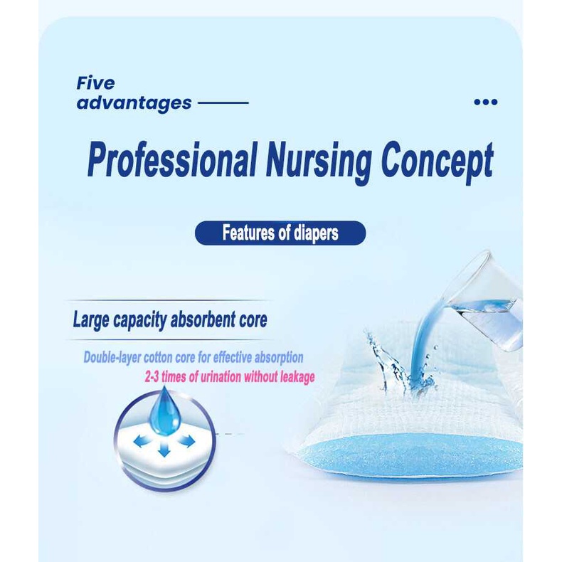 【On Sale】Youli Adult Diapers Medium 10pcs Tape Diaper For Senior Women ...