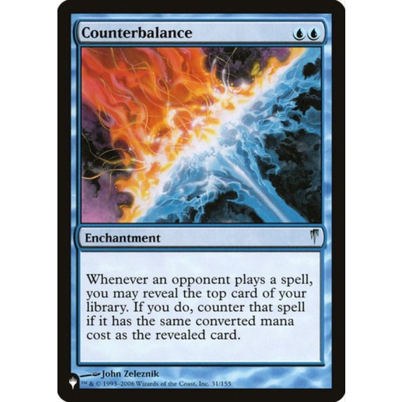 Counterbalance - The List - Uncommon - MTG Cards (WotC) | Shopee ...