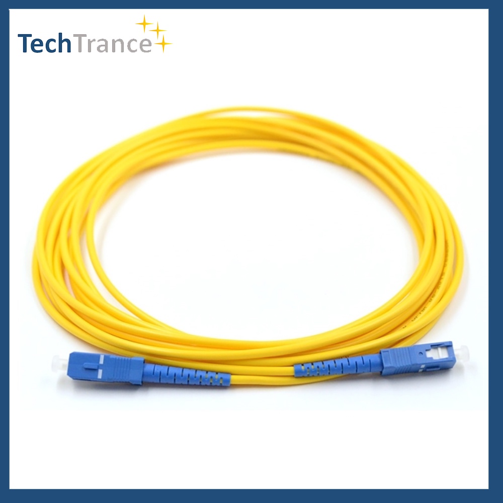 TechTrance Fiber Optic Patch OTP Cable SC/UPC-SC/UPC Single Mode 1 2 3 ...