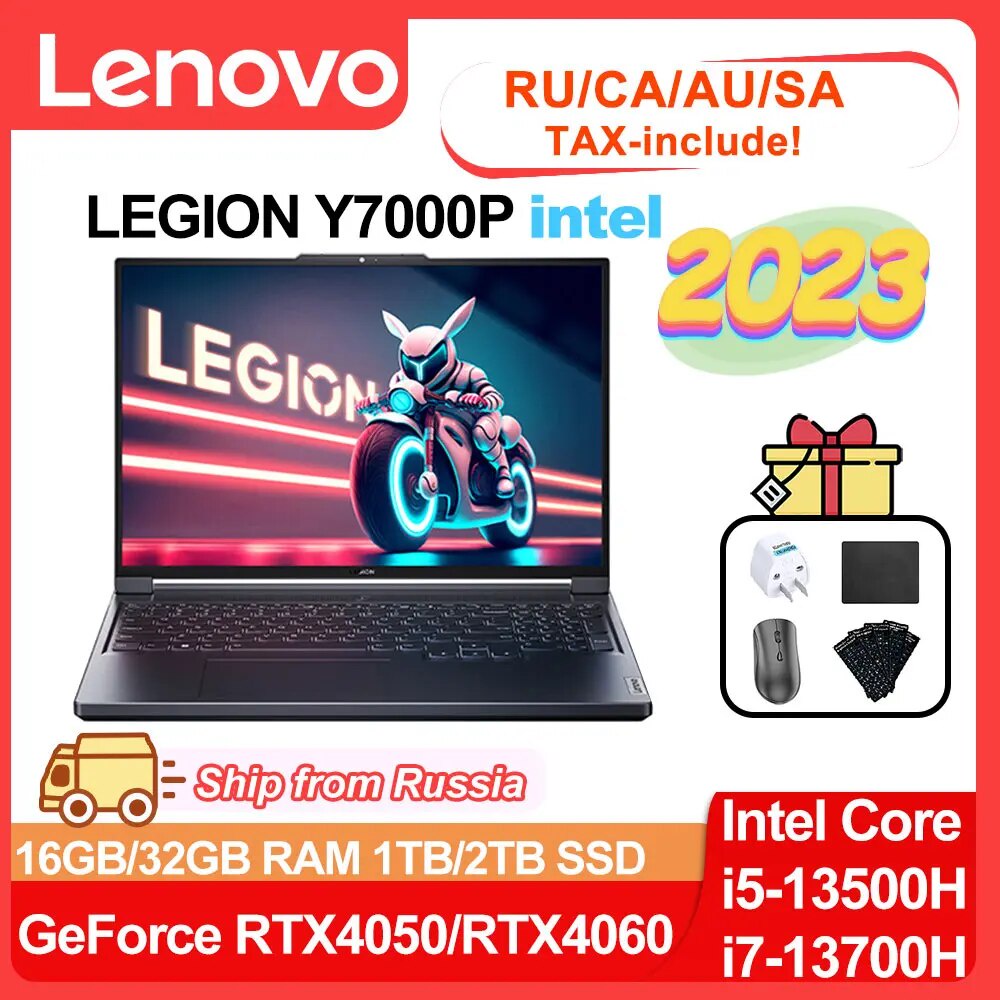♚Lenovo LEGION Y7000P 2023 Gaming Laptop 16-inch Intel i5-13500H/i7 ...