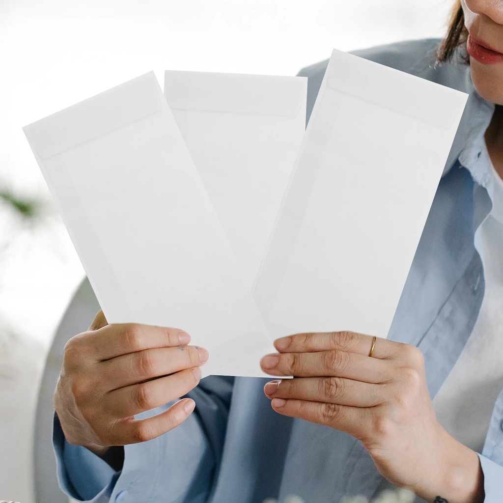 120 Pcs Small Paper Envelopes Checks Western Style Budgeting Decorative ...